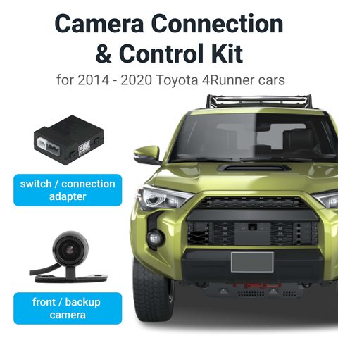 Toyota 4Runner Front Backup Camera Control Connection Kit Smart Car ...